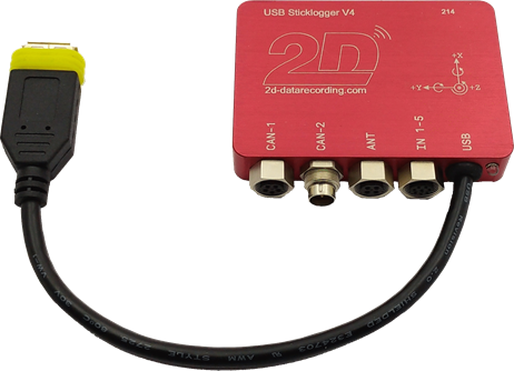 Sticklogger V2 - 2D Datarecording - English